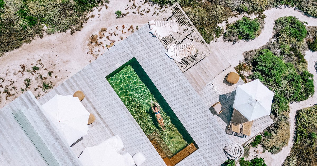 Beach front boutique lodge