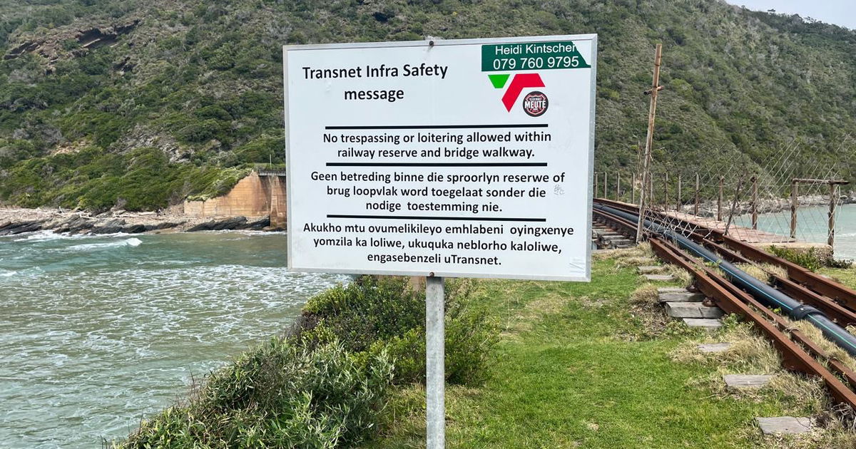 Rail reserve out of bounds for hikers - Outeniqua Choo Tjoe