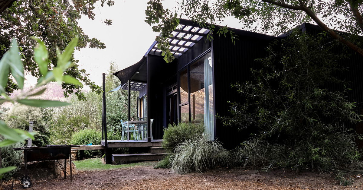 Unique country side Pod houses with wood fired hot tubs
