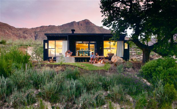 Unique country side Pod houses with wood fired hot tubs