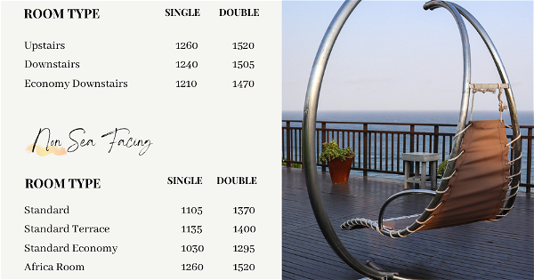 Rates - 305 Guest House